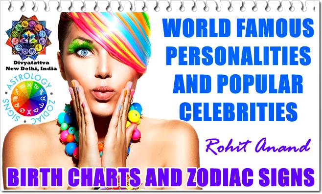 World Celebrity Astro Databank Star Signs, Astrology & Horoscope Readings