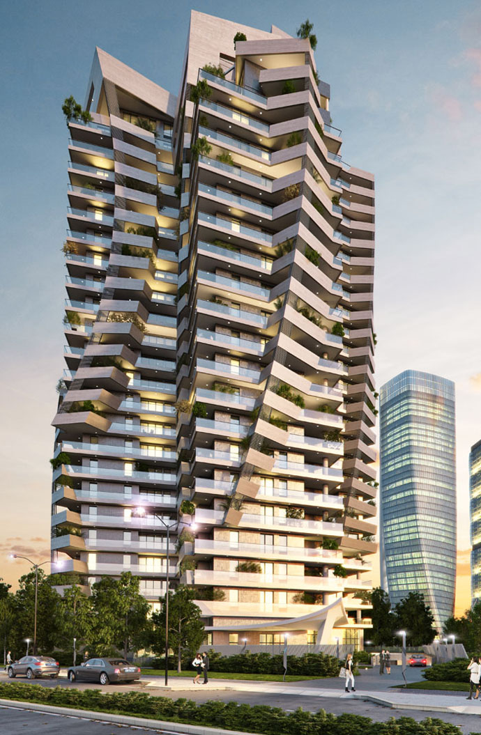 Osservatorio su Milano: Torre Arduino (Park Tower) - Concept - Lucrezia ...