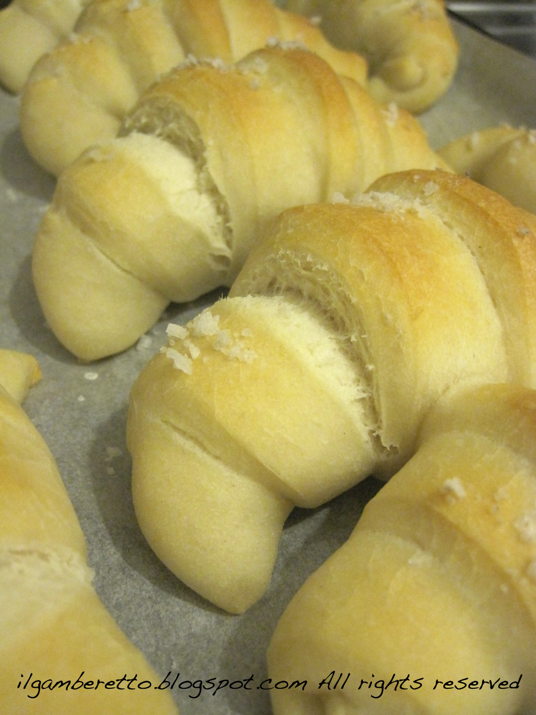 Il Gamberetto: Cornetti di pasta madre