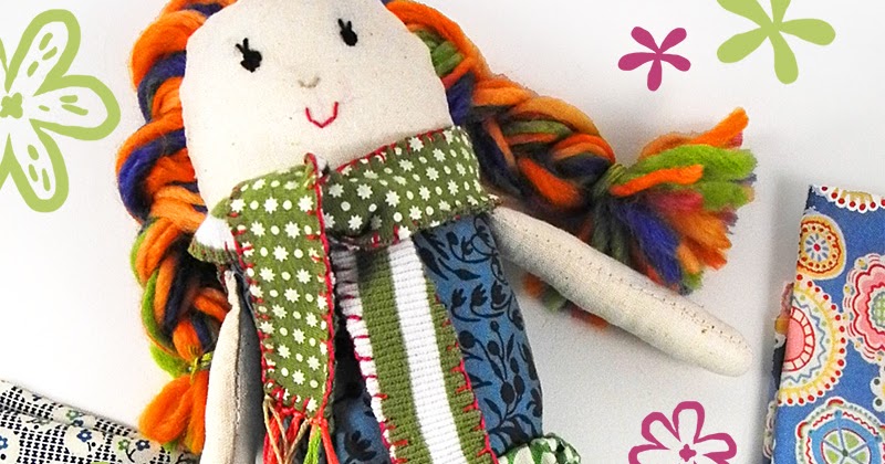 Jules Madden: Sewing Tutorial: Scrappy Happy Doll