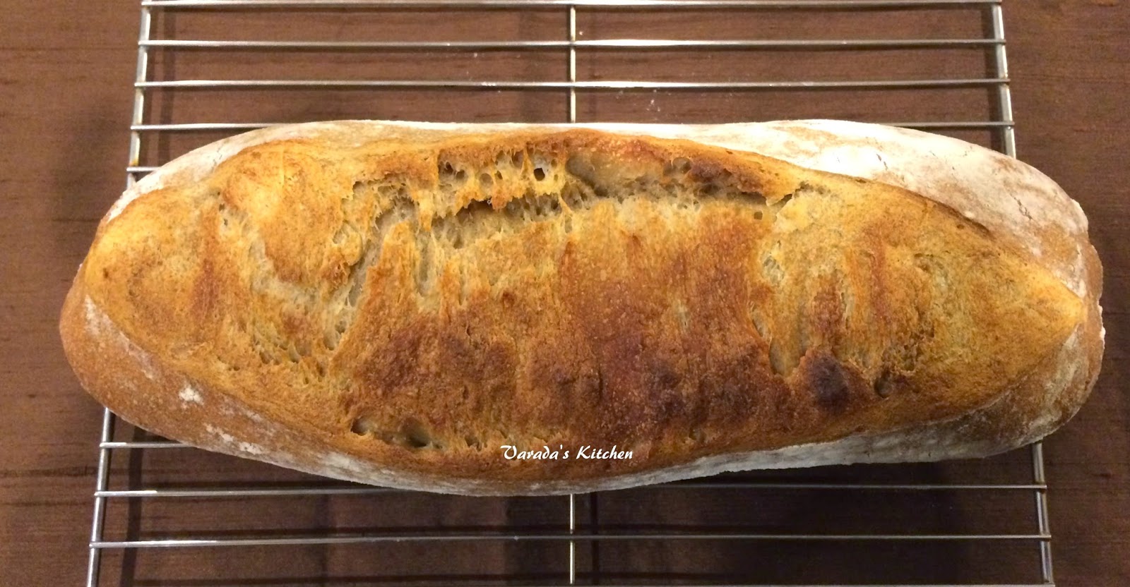 Whole Wheat Sourdough Batard