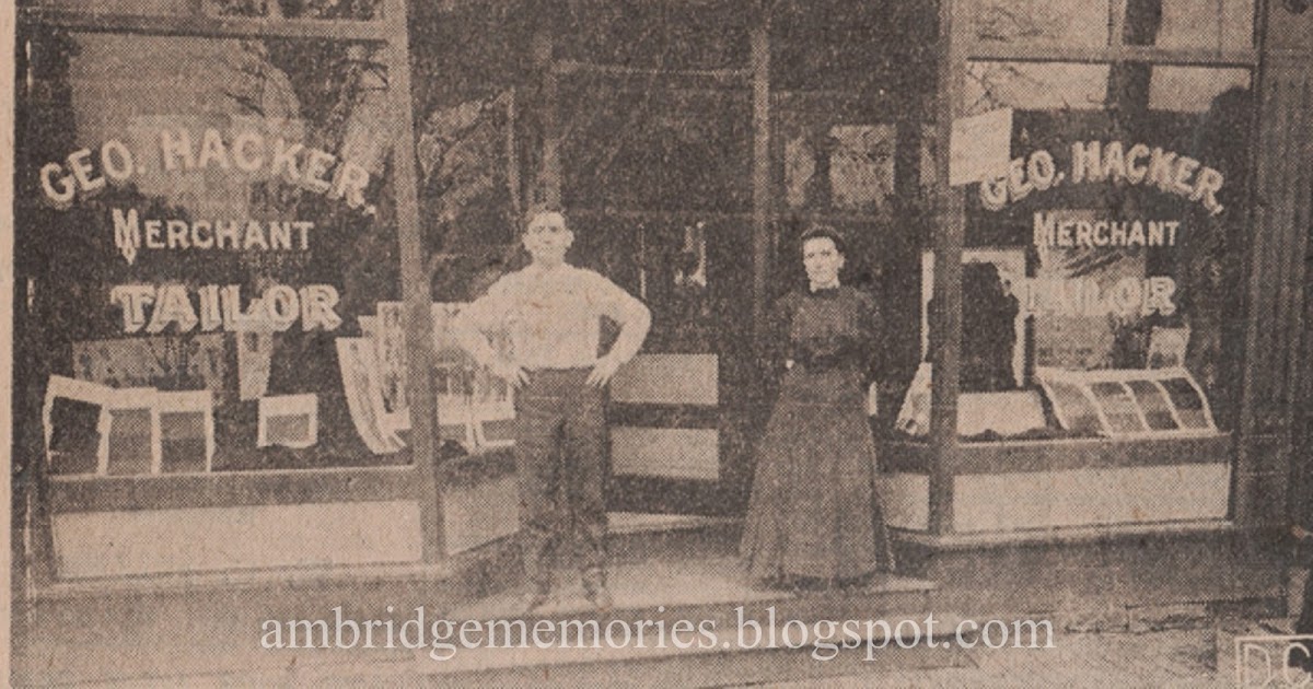 Ambridge Memories: George Hacker: first tailor in Ambridge
