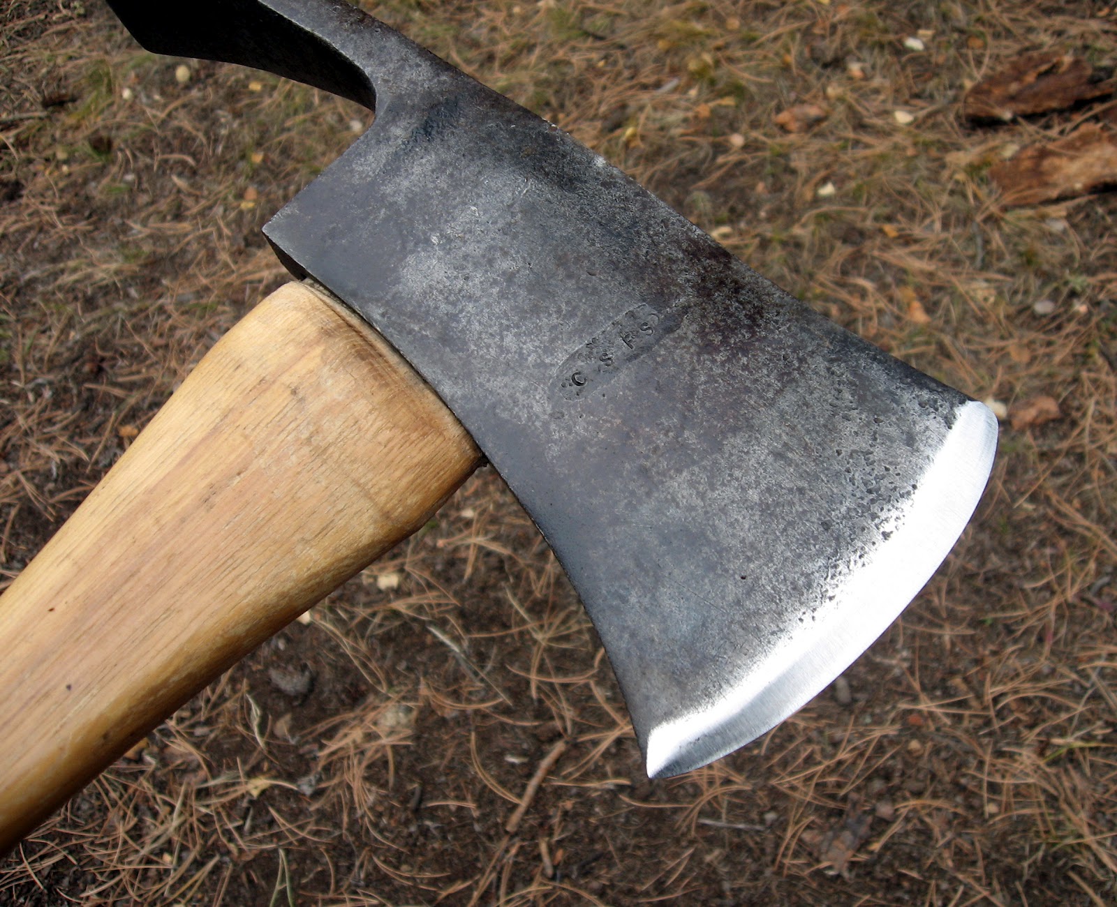 Rocky Mountain Bushcraft: Vintage axe garage sale find and restoration
