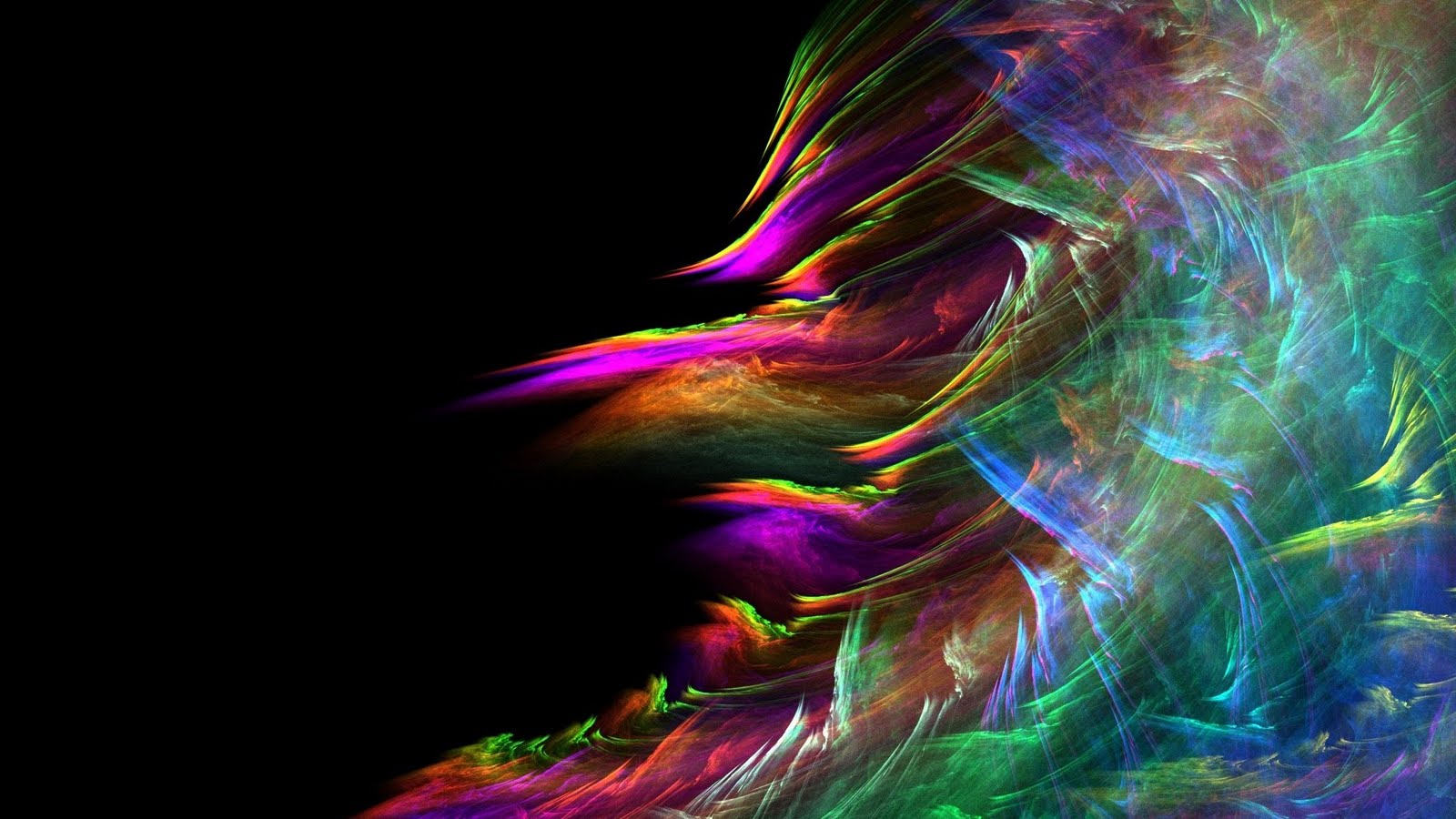 Fondos abstractos en imágenes de colores (7 archivos)