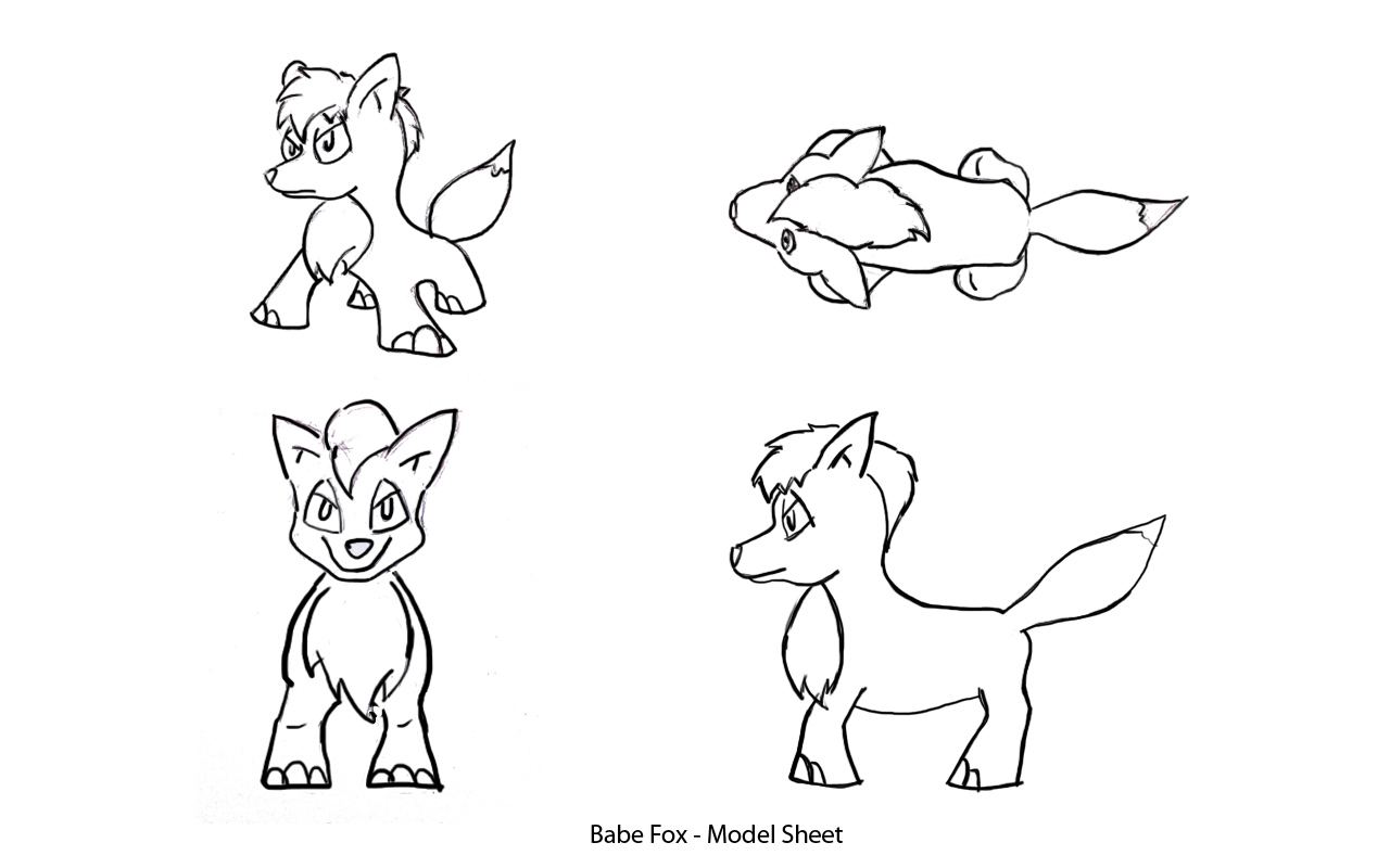 Bruce Chenhu Yan's AG1141A: Fox Model Sheet