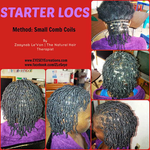LILIAN'S LOC JOURNEY | STARTER LOCS, RE-TWIST & STYLING - EYESEYE creations