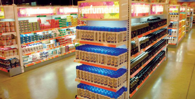 -Los pasillos se encuentran en tiendas, almacenes y fábricas, donde ...