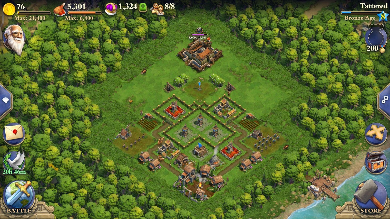 Bronze Age Base Layout Suggestion for you