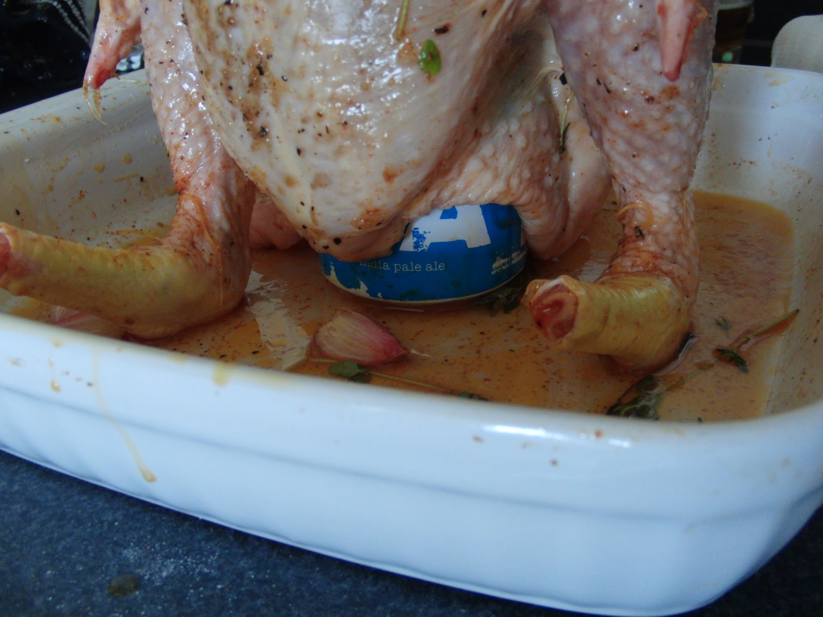 Mark Dredge - Beer: Beer Can Chicken (aka Punk Ass Chicken) with ...