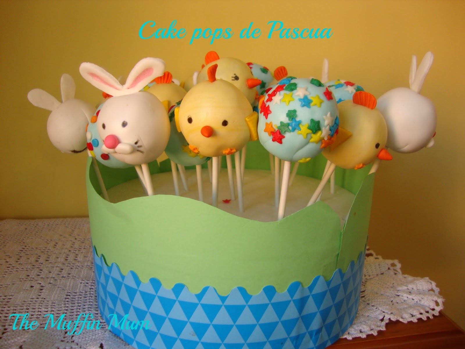 The Muffin Mum: Cake pops de Pascua