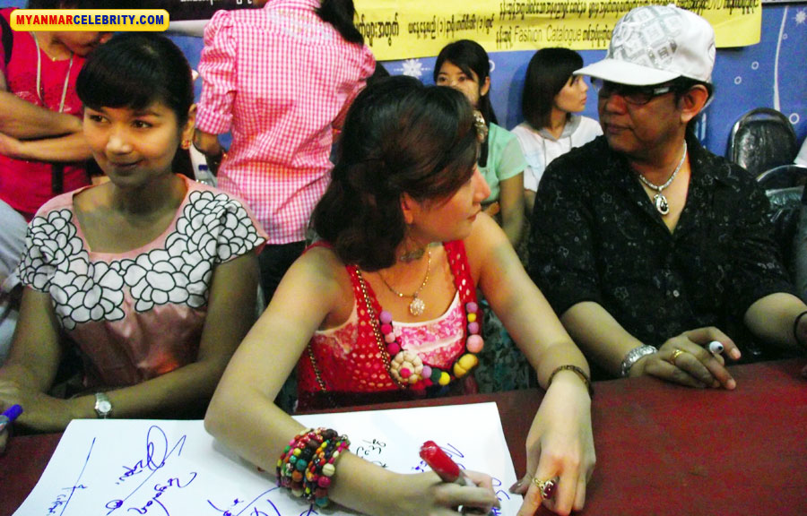 Photos: Nann Su Yati Soe's First Solo Album Promotion | Myanmar Singer ...