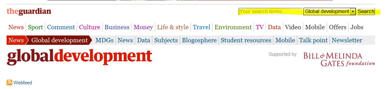 Results-Based Management Websites: Indicator data visualizations: The ...