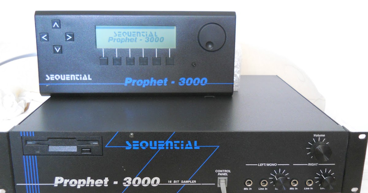 MATRIXSYNTH: Sequential Circuits Prophet 3000 Sampler SN 0190 with ...