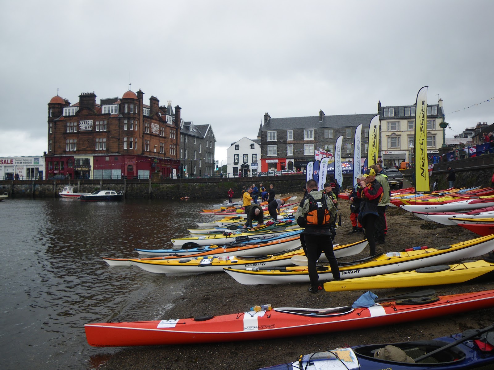 jb kayak log: Oban Sea Kayak Race - 3rd September 2011
