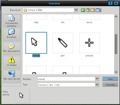 ponle estilo a tu pc: CURSORES PARA TU XP