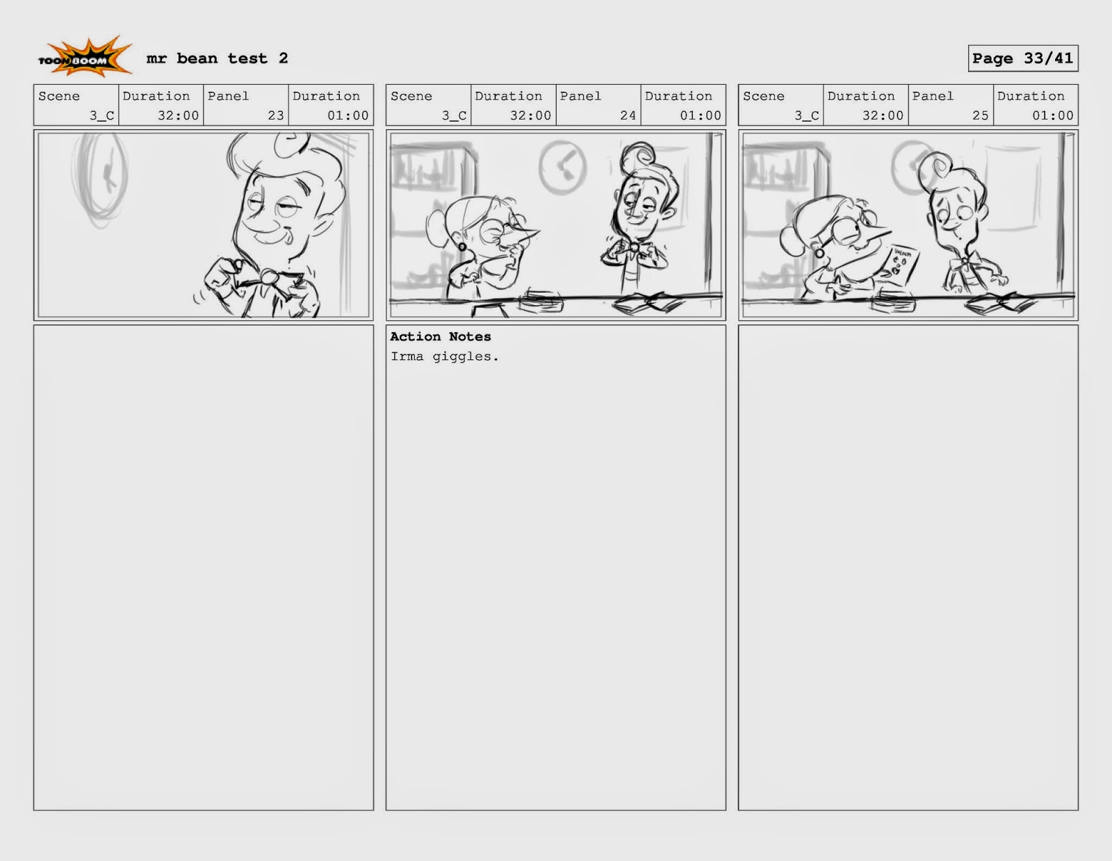 Storyboard Portfolio: Storyboard Samples