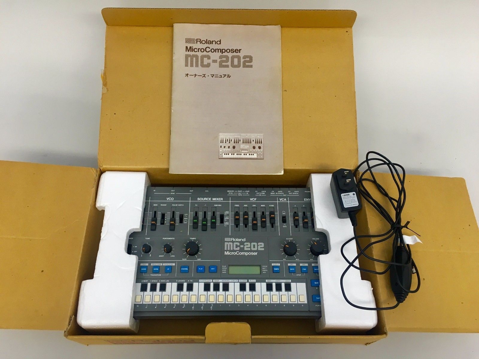MATRIXSYNTH: ROLAND MC-202 w/ Original Box