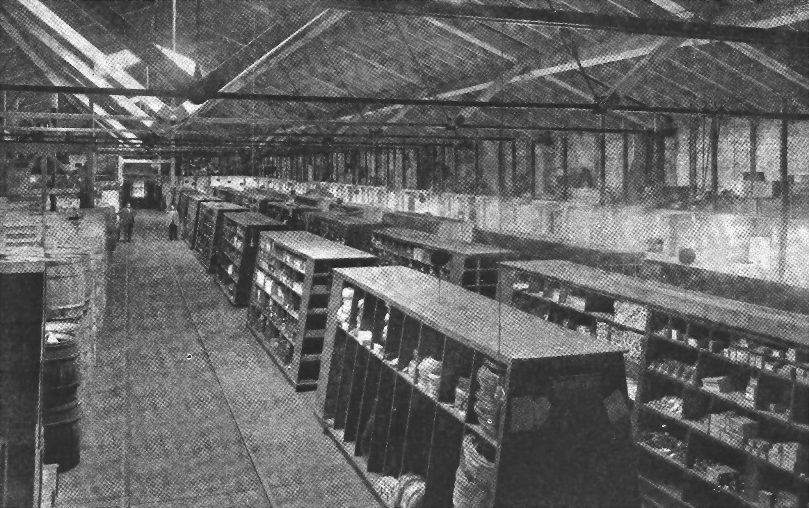 Model Railroad Minutiae: Storage bins for steam pump company