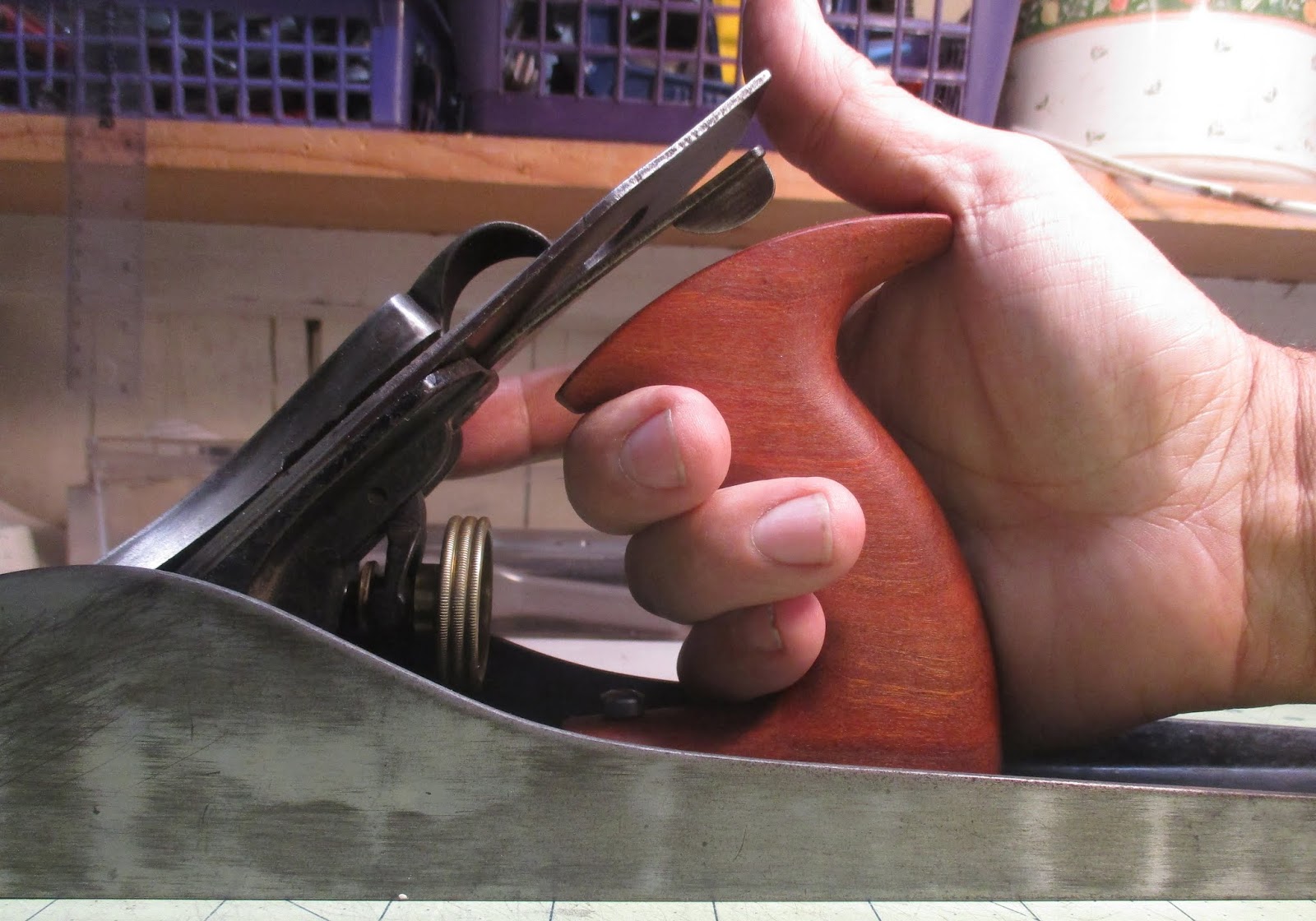 MI Shop Tools Inventions: Bailey No. 6 Hand Plane - New Handle