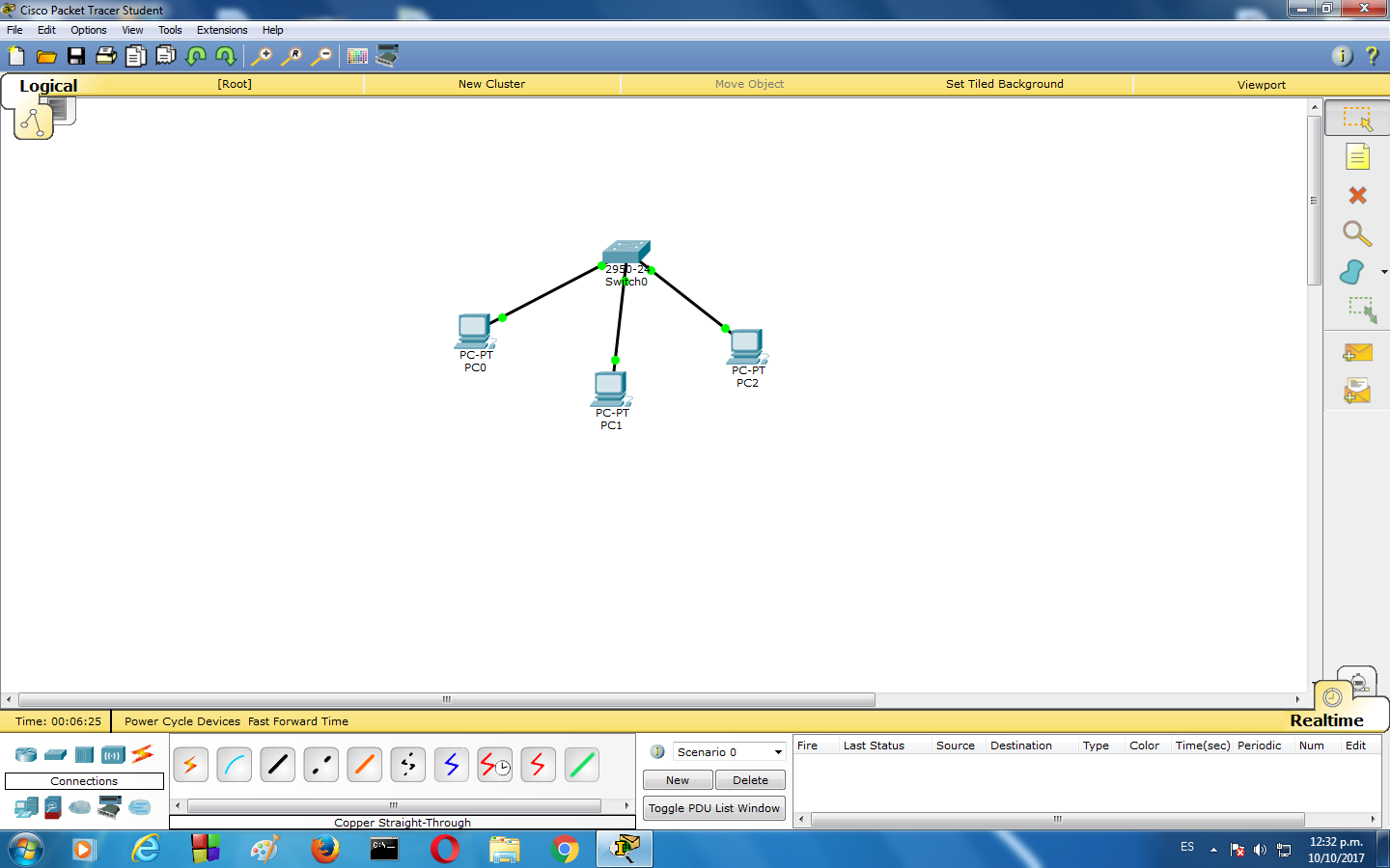 Prácticas de Packet Tracer