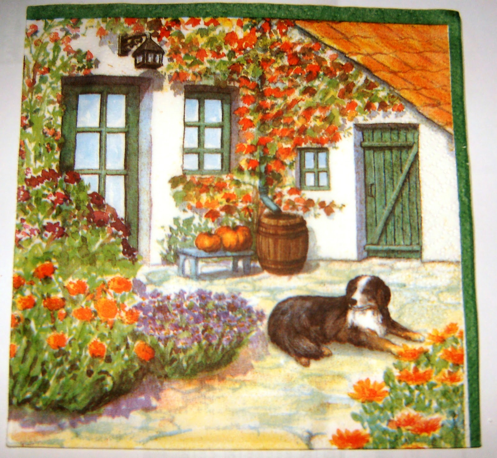 lila365idees: DECOUPAGE ME ΚΟΛΛΑΖ (DECOUPAGE WITH COLLAGE)