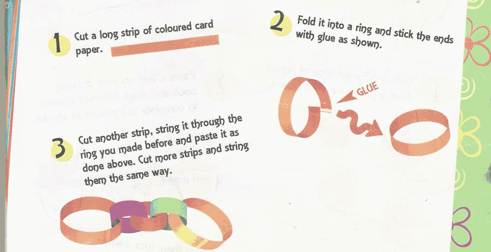 Making chain with paper for kids | interesting activities to keep your ...