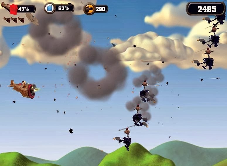 Crazy Chicken Sky Botz Game | computer game quest