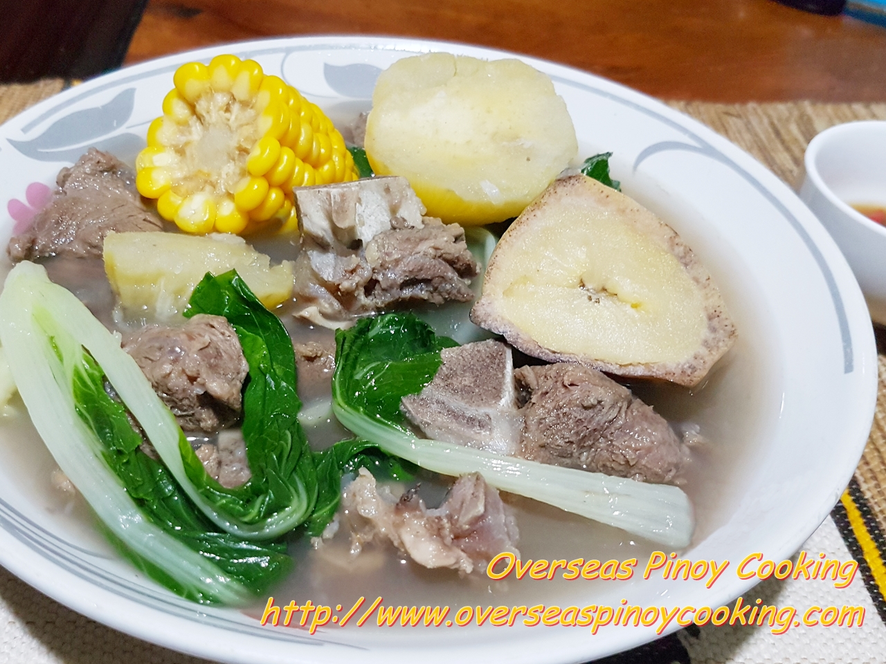 Nilagang Buto Buto Ng Baboy