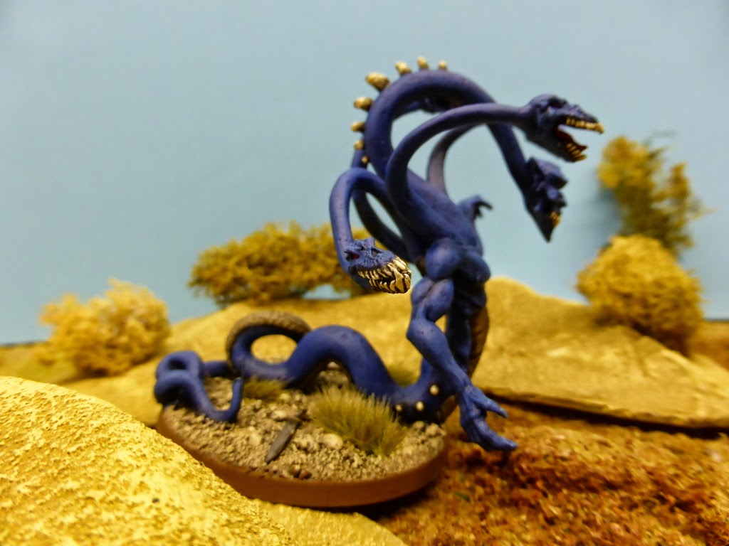 LES FIGS DE SYL.: Armée Battlelore mythologie : l'Hydre de Lerne prête ...