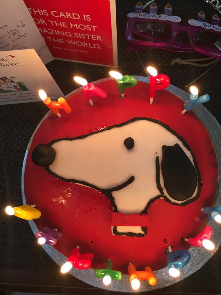 Snoopy Birthday cake