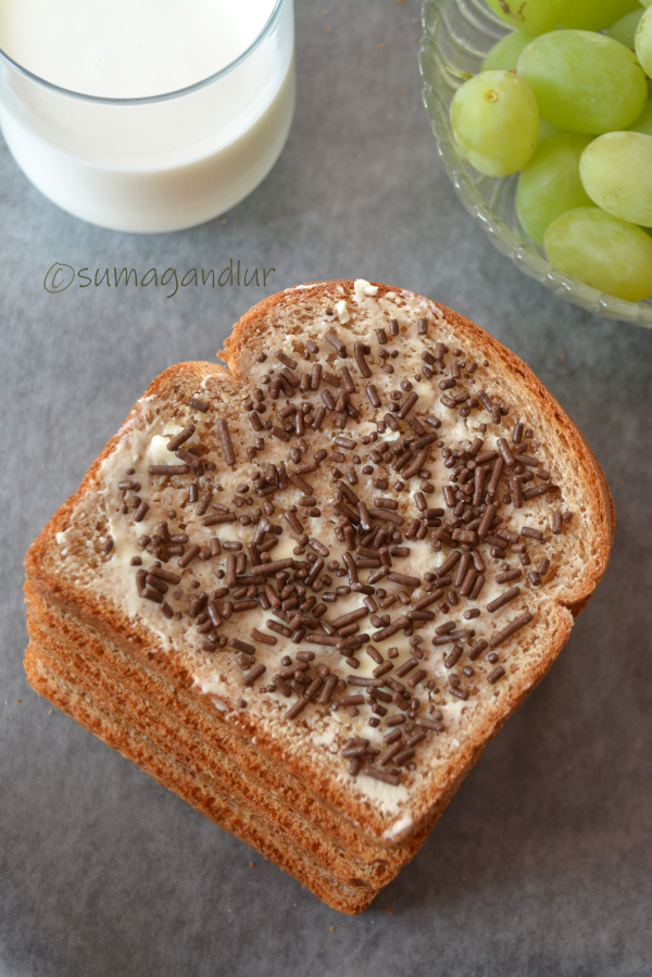 Veggie Platter: Dutch Hagelslag & Bread