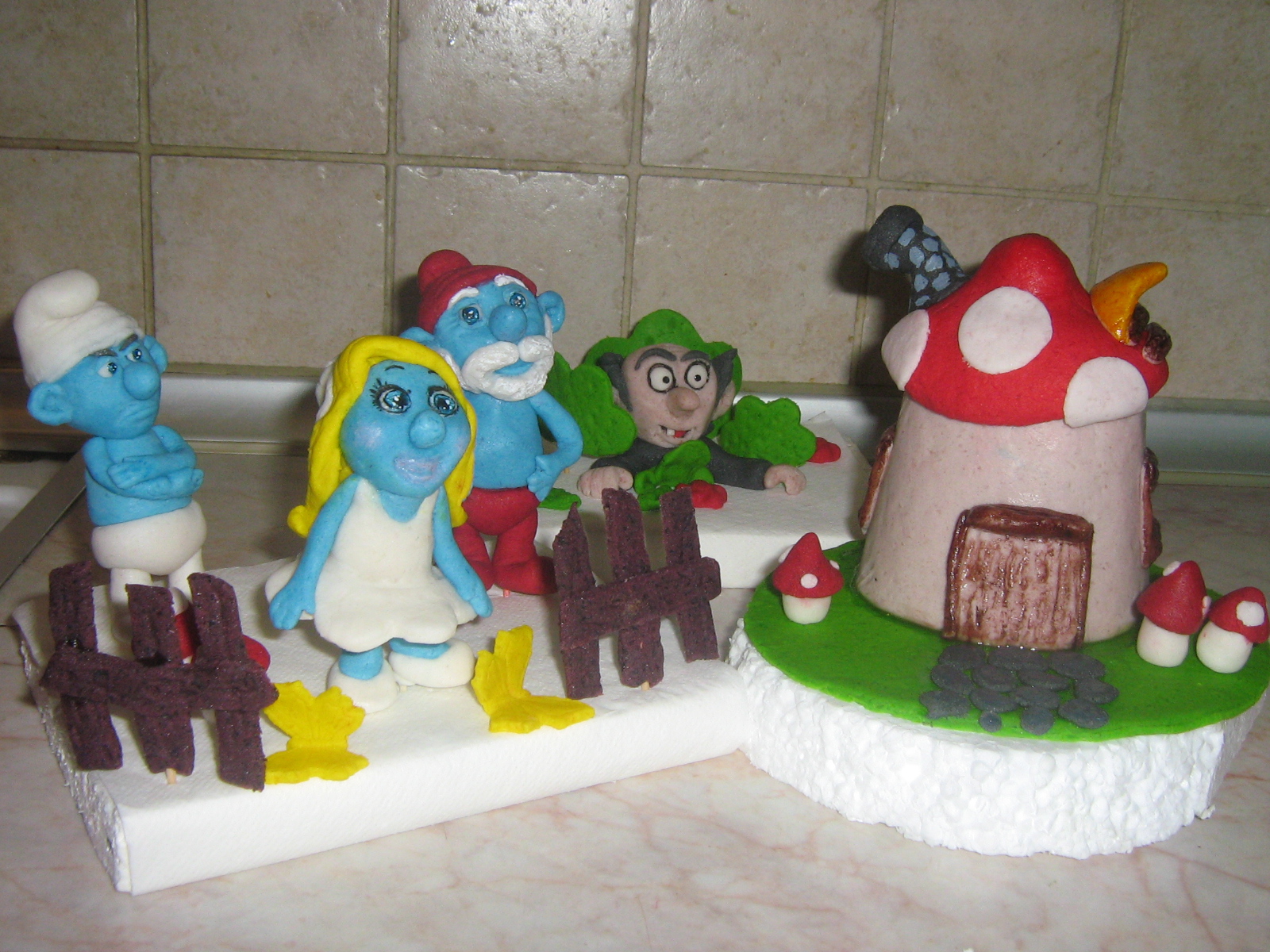 Torte i figurice za torte - Sneza: STRUMFOVI (THE SMURFS)