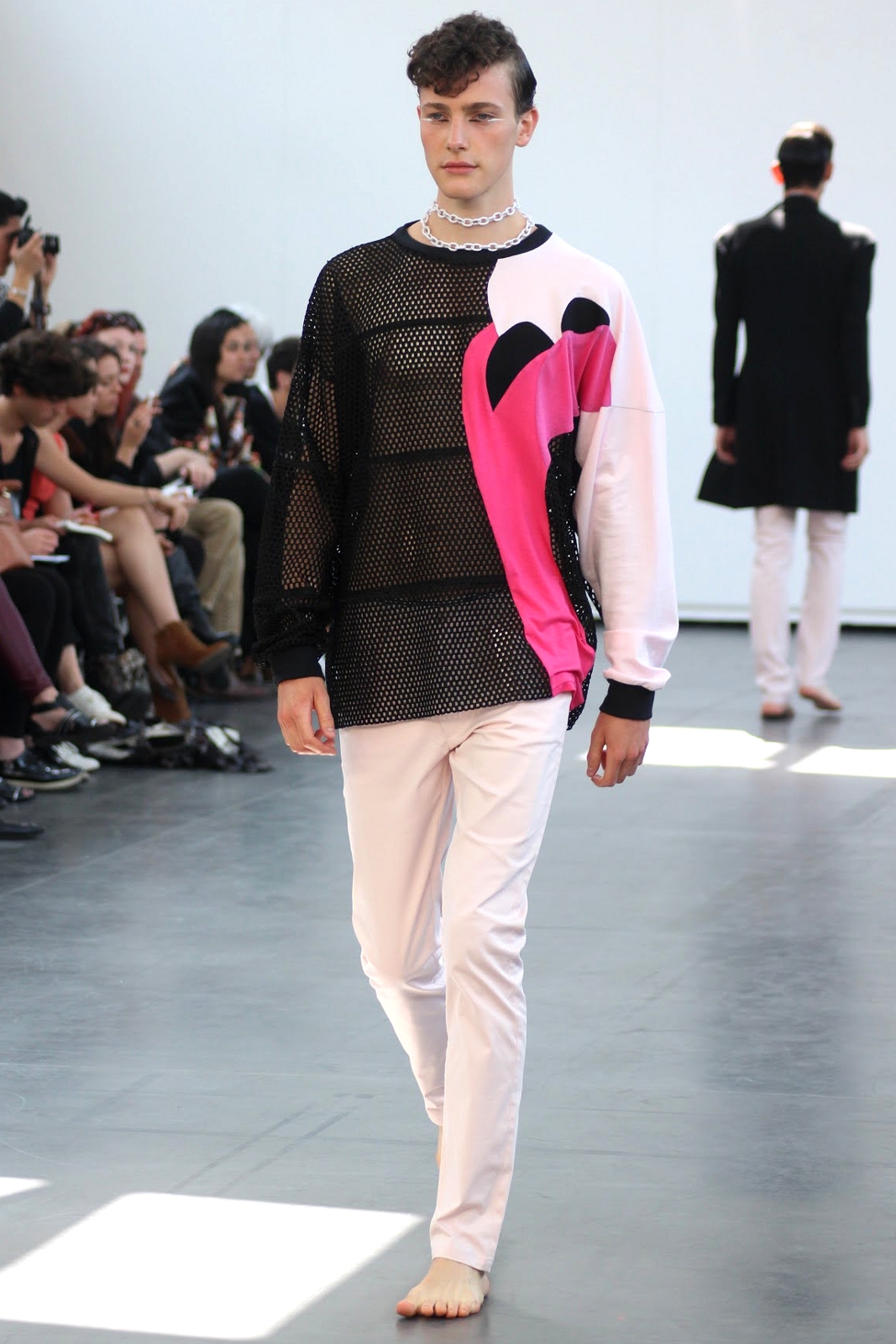 Male Model Otaku: Nick Heymann: Spring/Summer 2014 Runway 【London~Paris】