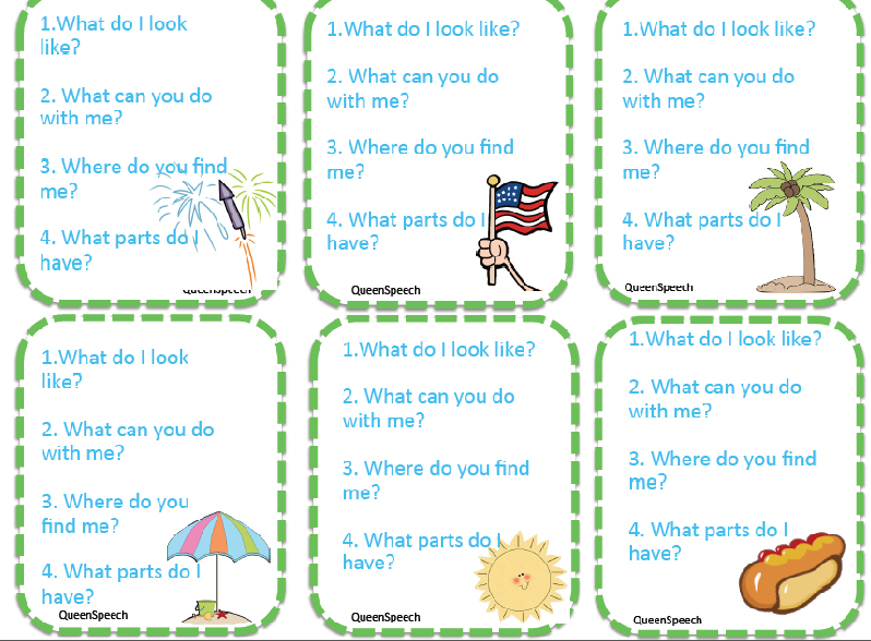 Straight Up Speech: What am I? Summer Edition