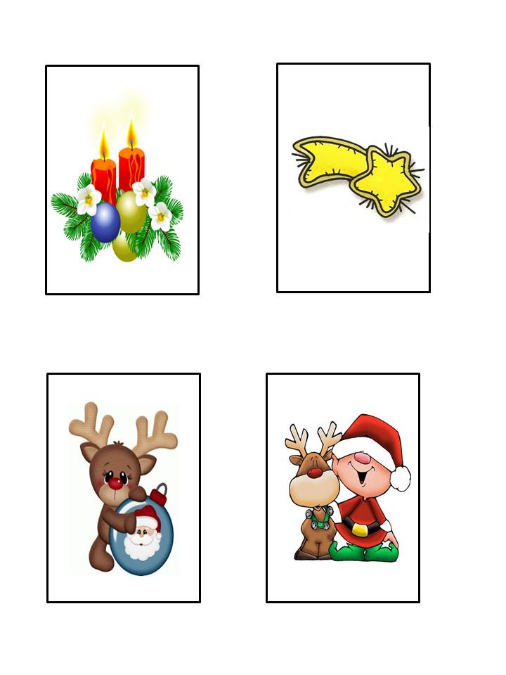 Juego de memoria para Navidad