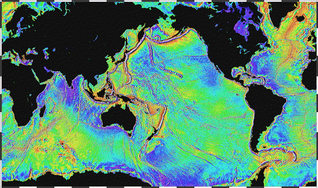 Flat Earth Insanity: Water Finds Its Level - Ocean surface topography ...