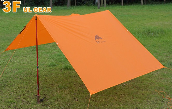 Frugal Hiker: 3F UL GEAR poncho tarp (similar to Sea to Summit Ultra ...