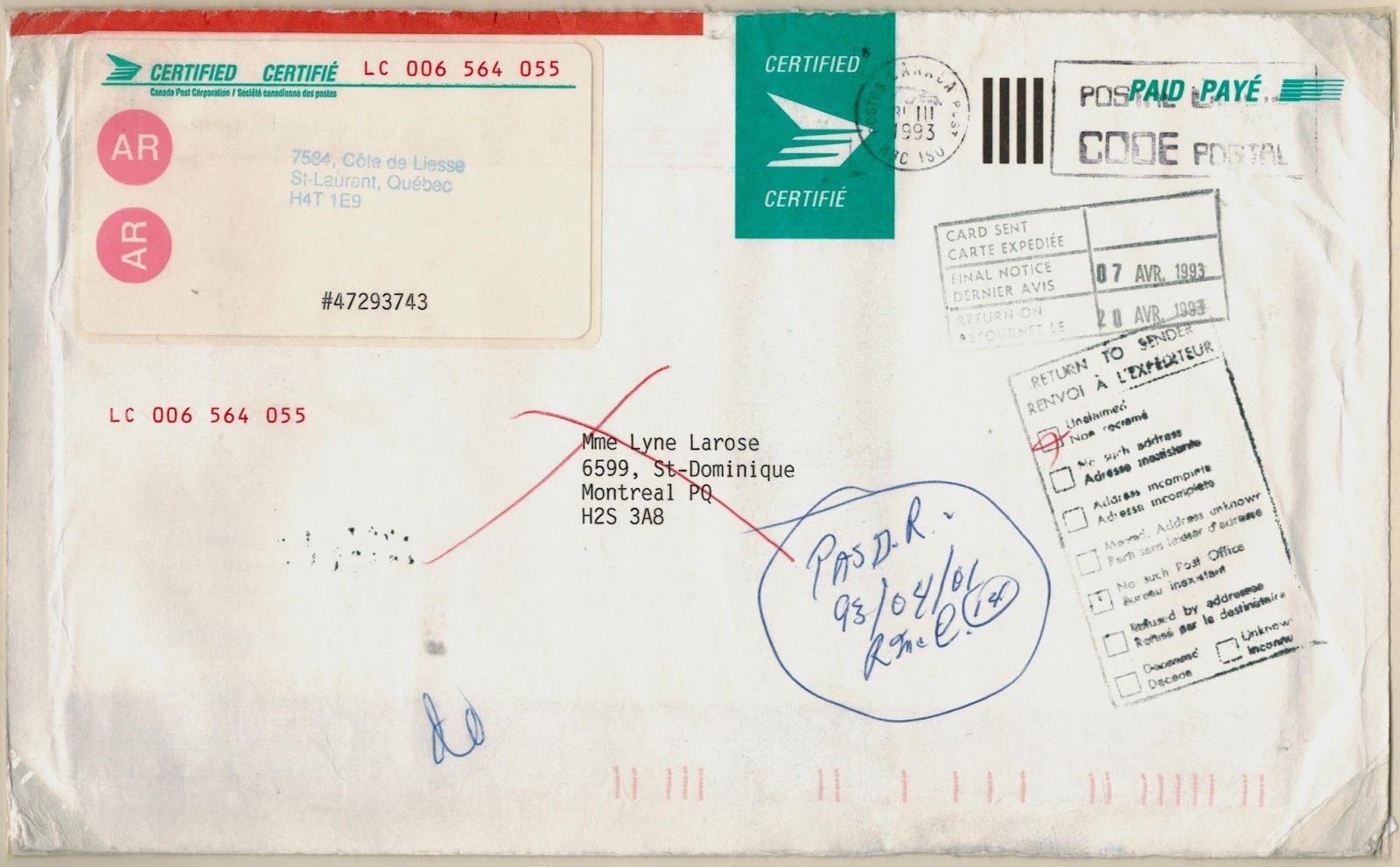 Postal History Corner: Certified Mail