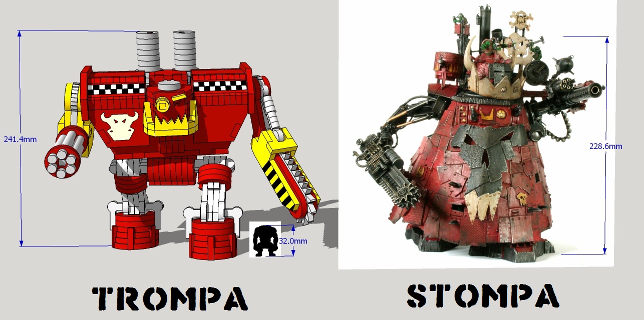 Welcome to the National Cheese Emporium!: 28mm Sp'Ork Trompa - my first ...