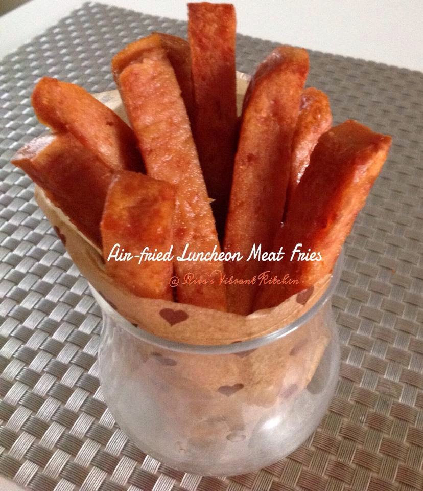 Airfried Luncheon Meat Fries by Rita Choo