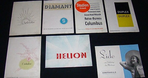 Letterology: A Glimpse of Modernist Type Design in Germany