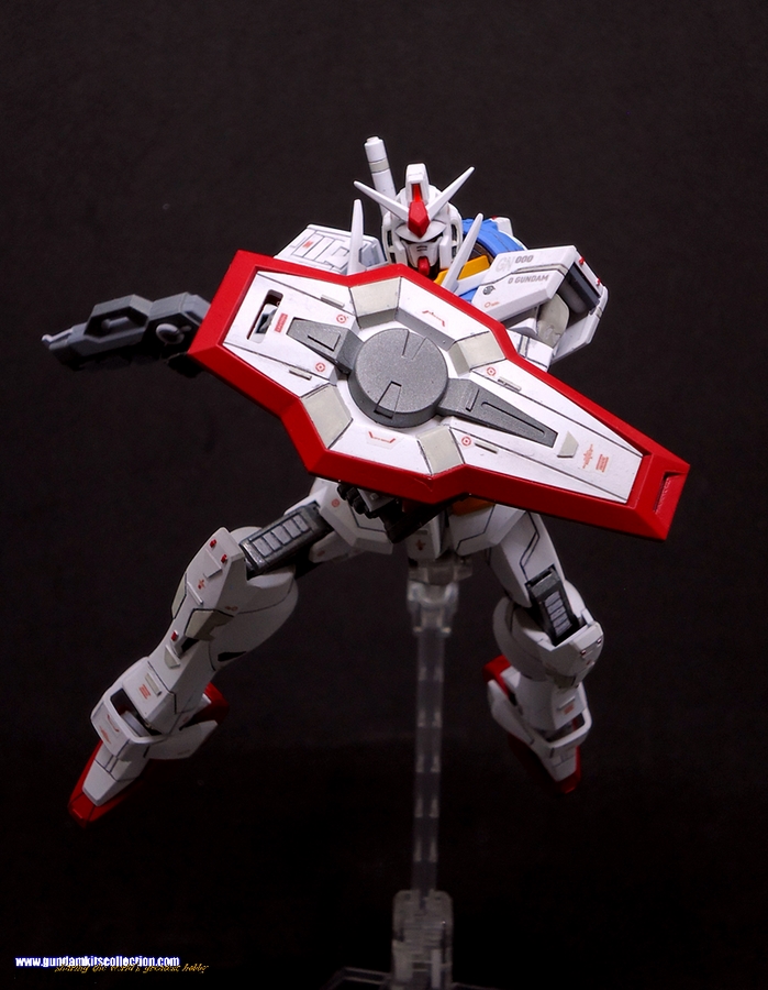Custom Build: HG 1/144 GN-000 0 Gundam [Roll Out Colors / ACD Colors]
