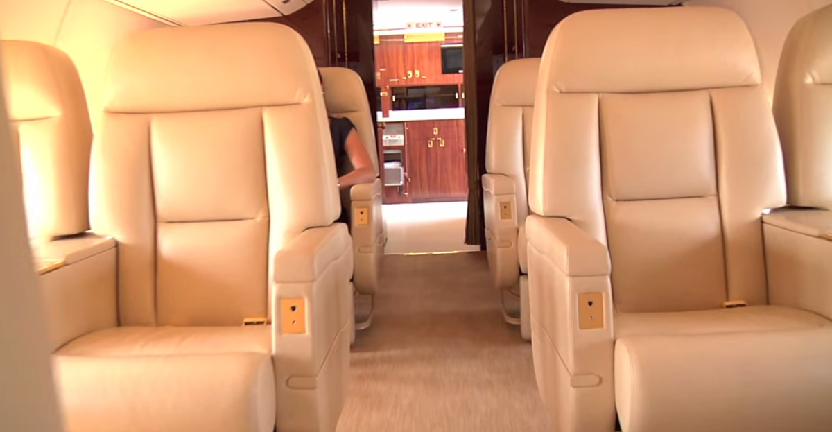 Come Take A look inside Donald Trump's Private Jet