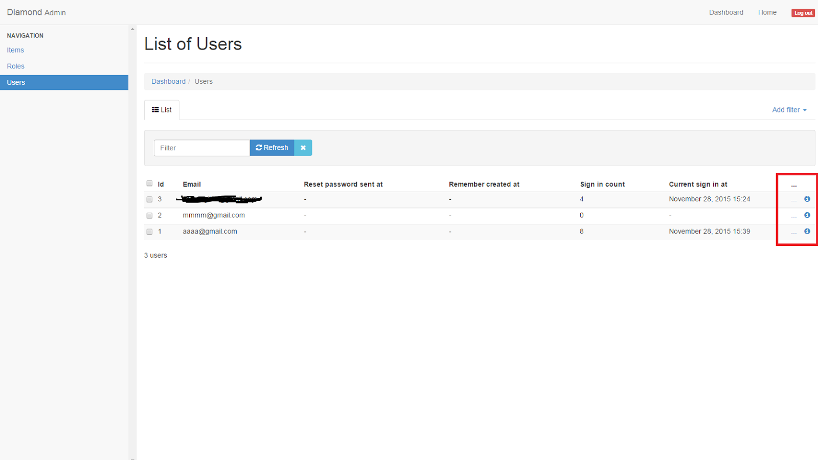 Хүн бүхэн амьдралын сурагч Rails Devise Rails Admin Cancan тохиргоо