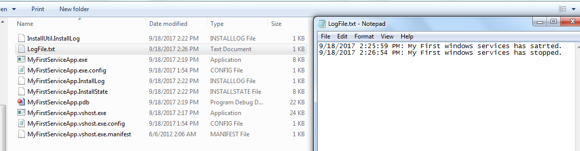 Asp Code Hunter Create Windows Service Application Step By Step Using C