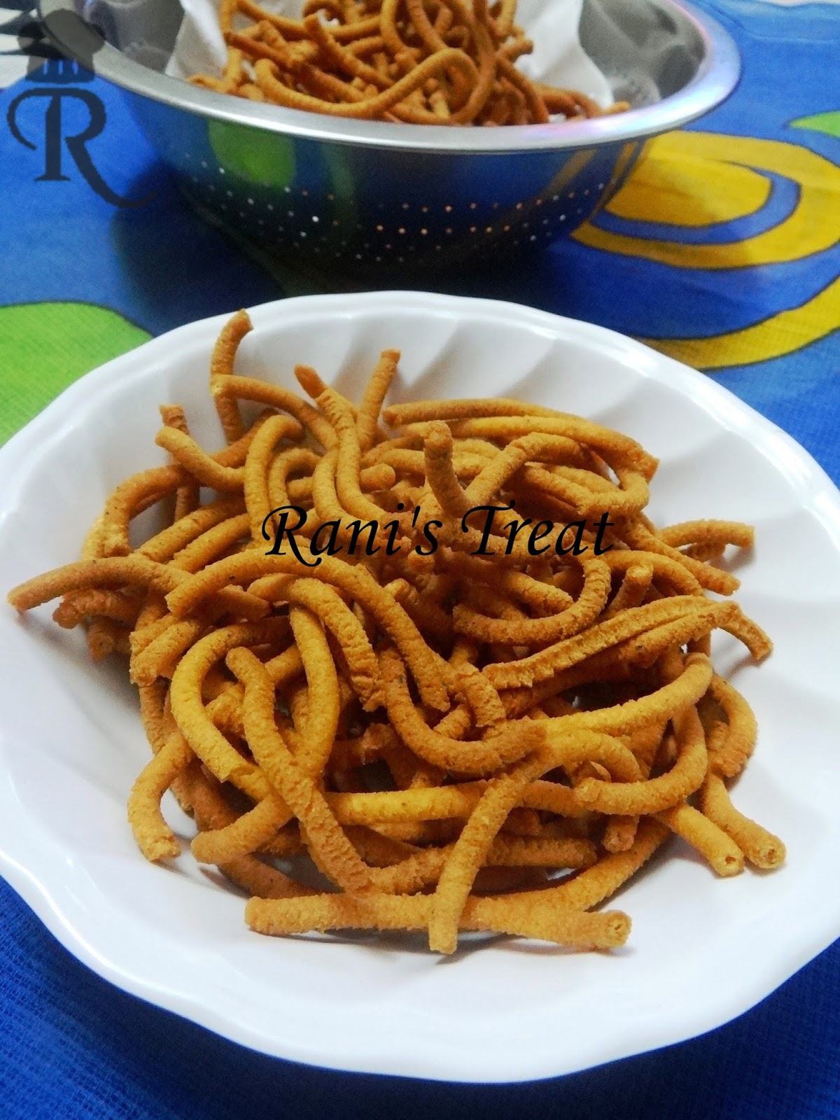 Rani's Treat: Karasev | Karachevu | Easy Diwali Snacks Recipe