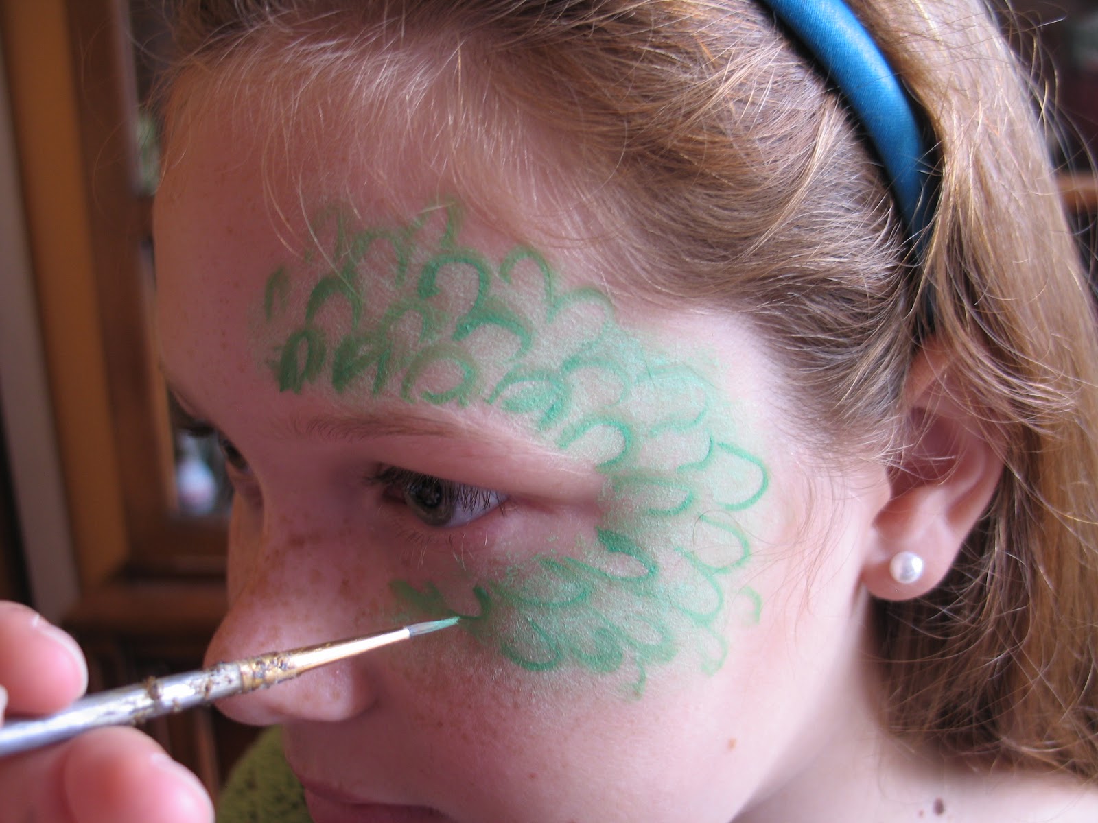 Scales Face Paint at Veronica Green blog