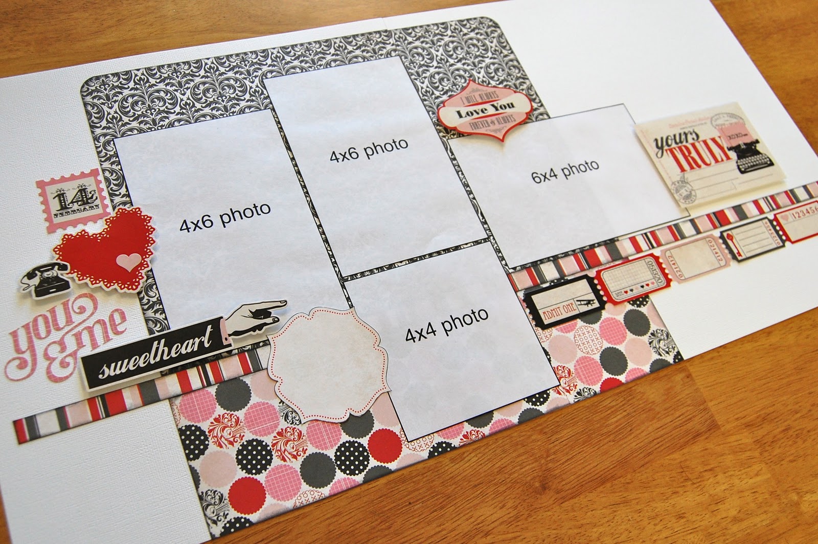 SCRAPBOOK GENERATION: February Super-Saver layouts...