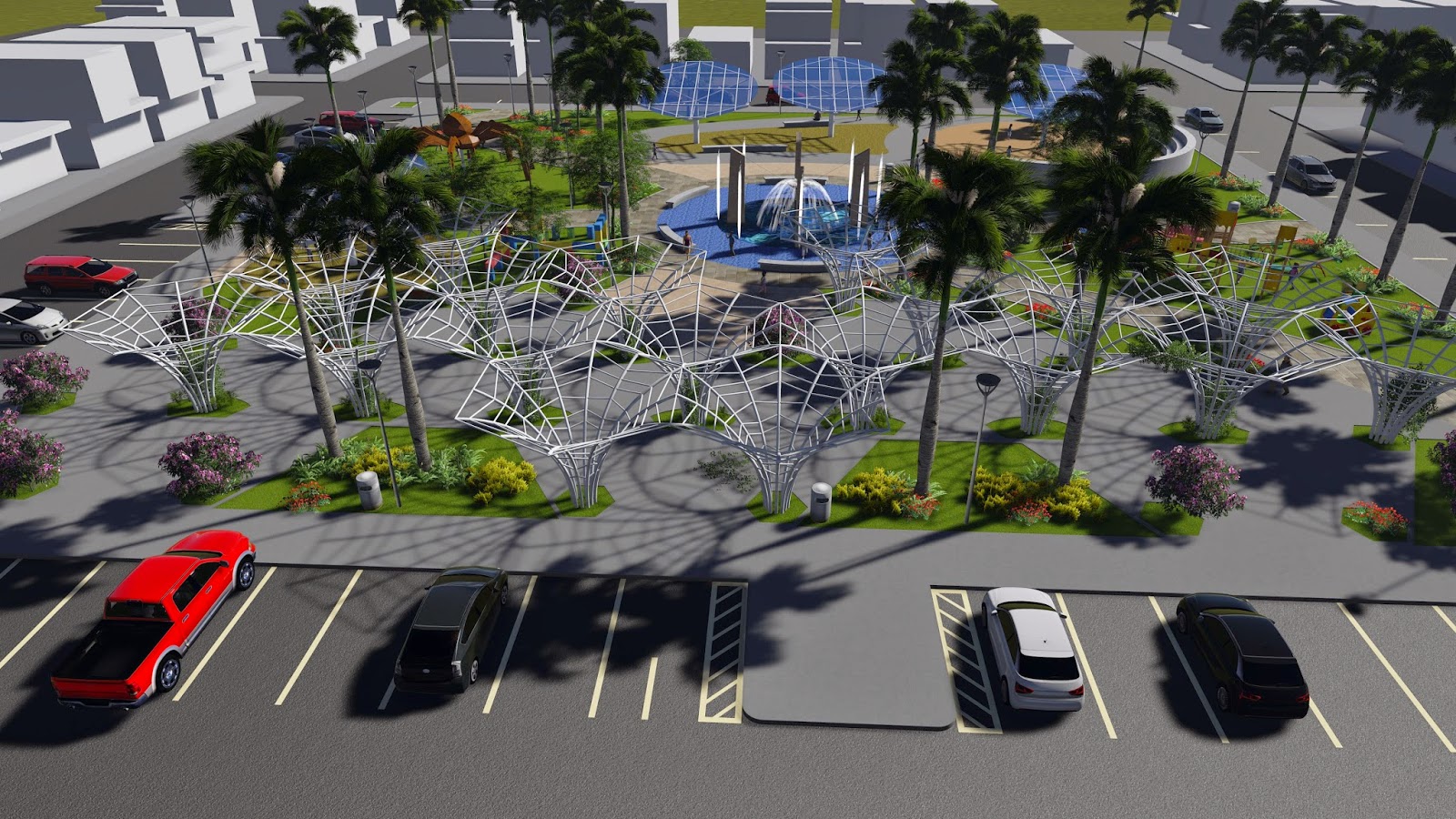 José Pincay Molestina (3D y animación): Diseño de un parque