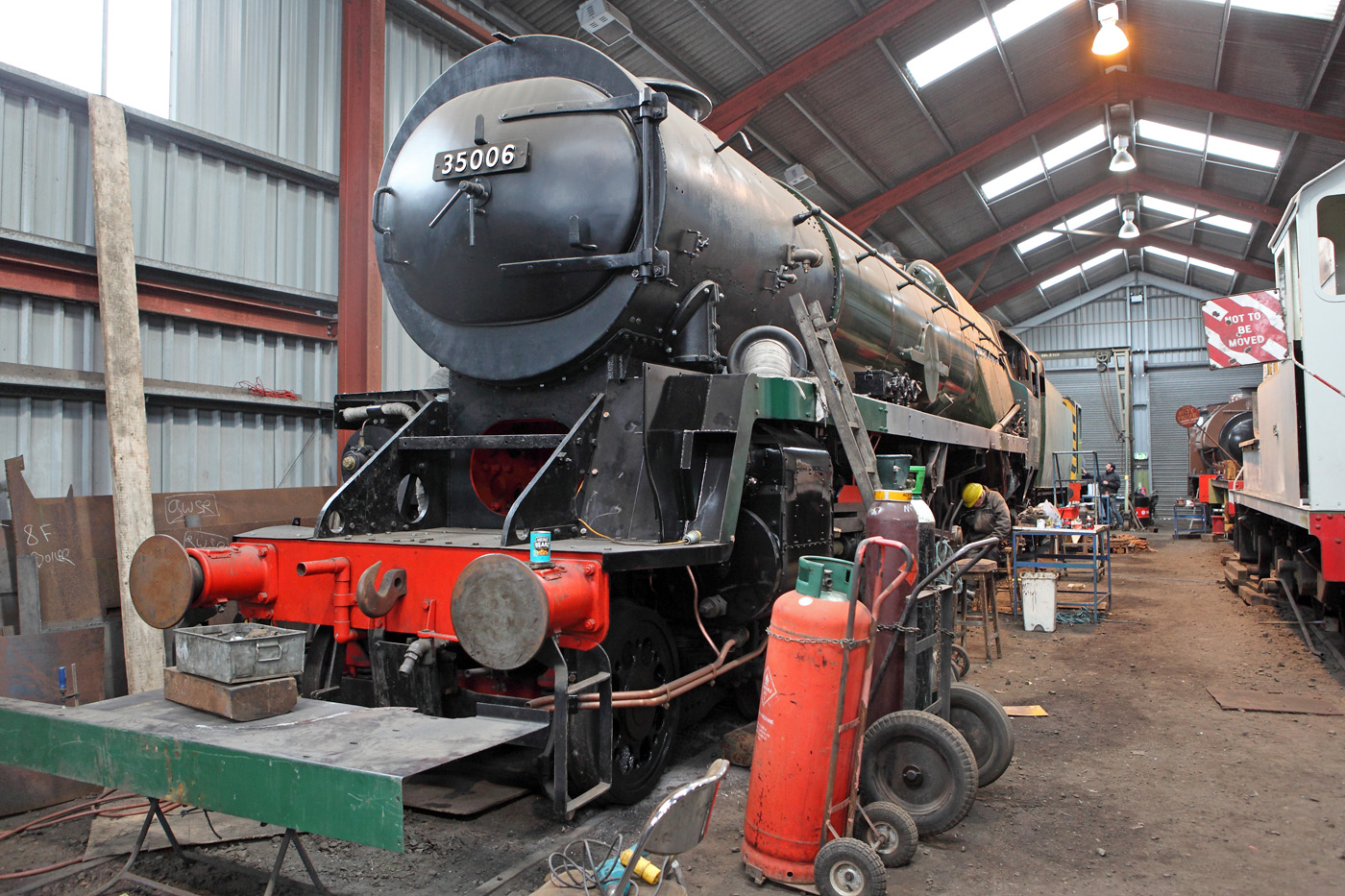 Gloucestershire Warwickshire Railway Steam Loco Dept Blog: 35006 ...